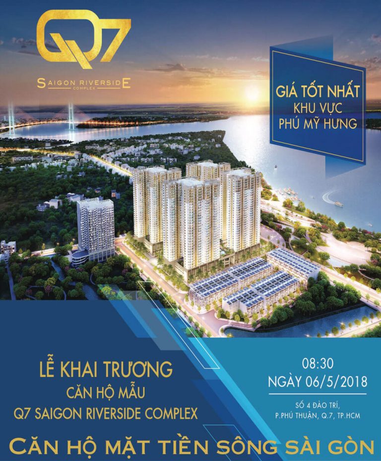 Q7 SaiGon Riverside - Giá Mua & Giá Thuê Năm 2025 - Q7 Riverside